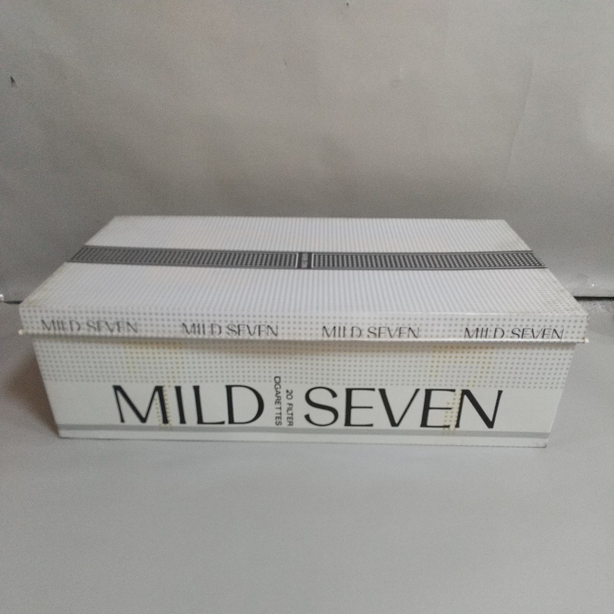【やや傷や汚れあり】436 同梱NG MILD SEVEN ブリキ 収納 タバコ 衣装ケース ノベルティ グッズ ヴィンテージ 昭和レトロ マイルドセブン 缶 当時物 レアの落札情報詳細 ...