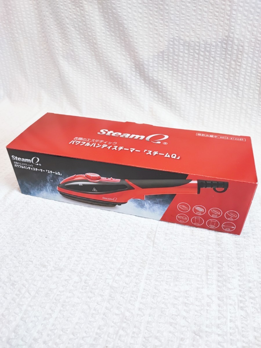 【未使用】スチームQ SQ2 SE4874-RR 未使用 スチームアイロン ハンディスチーマー ハンディアイロン SteamQ パワフルハンディスチーマー(081003)の落札情報詳細 ...