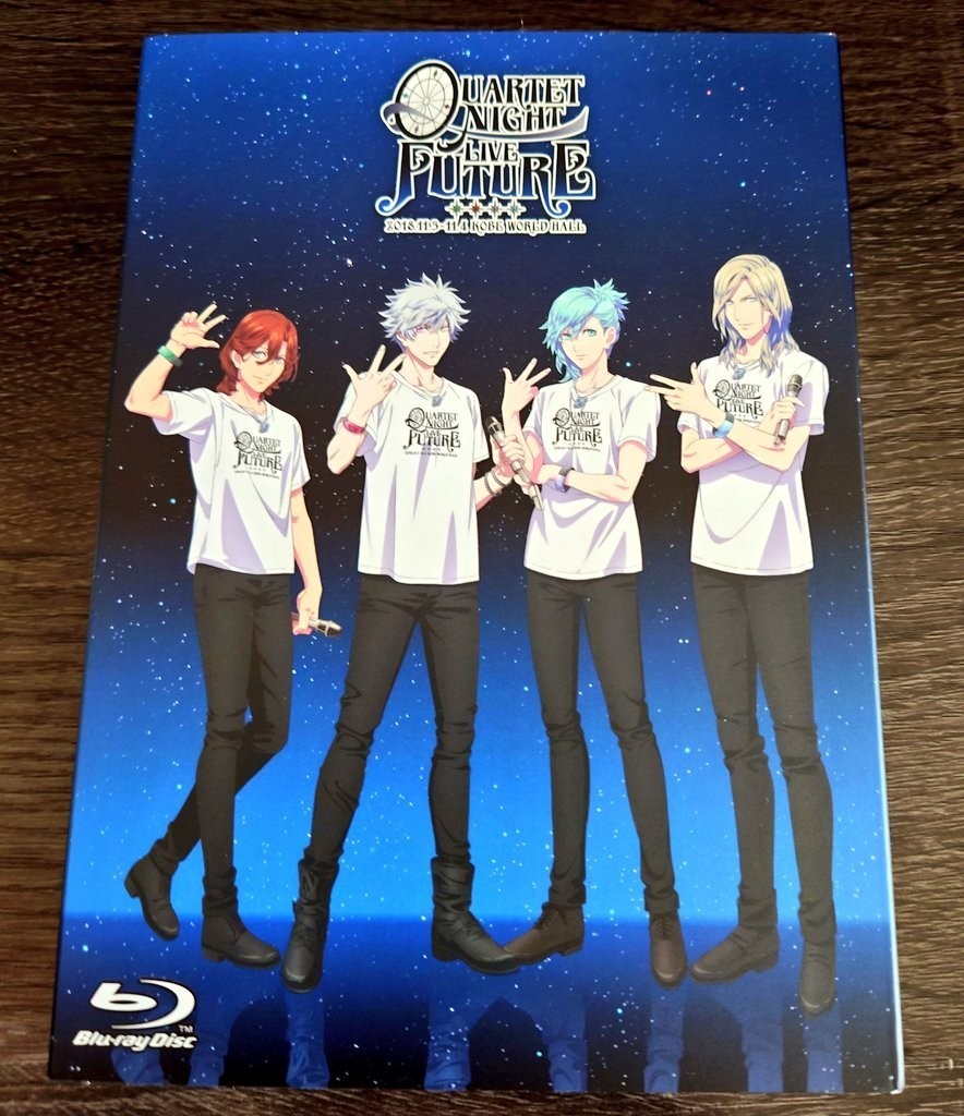 【目立った傷や汚れなし】QUARTET NIGHT LIVE FUTURE 2018 うたの☆プリンスさまっ♪ Blu-ray カミュ 美風藍 黒崎蘭丸 寿嶺二 うたプリ カルナイ カルライ ...