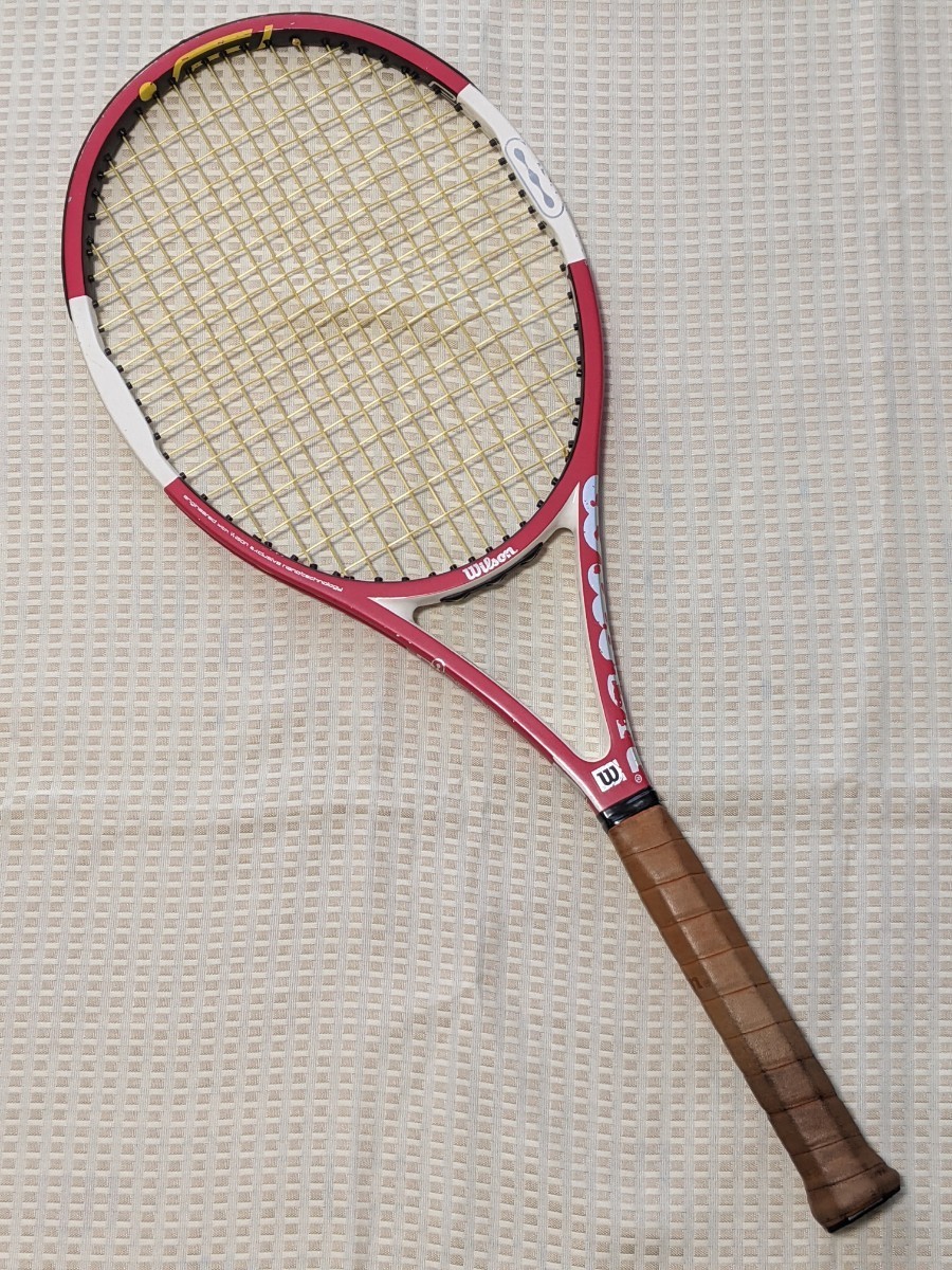 【傷や汚れあり】Wilson n Six.One Tour 90 ウィルソン nシックスワン ツアー 90 グリップ2の落札情報詳細 ...