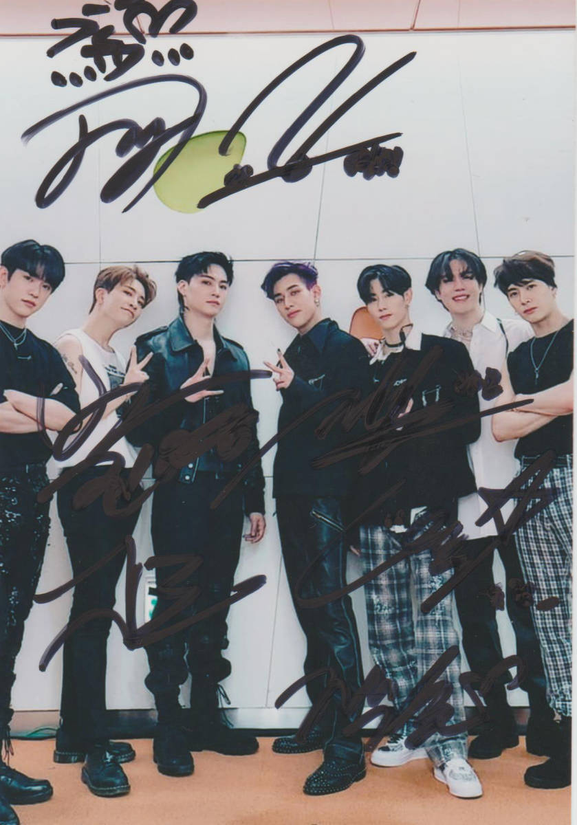 【未使用】GOT7 全員直筆 サイン写真 10cm*15cm 6の落札情報詳細 - ヤフオク落札価格検索 オークフリー