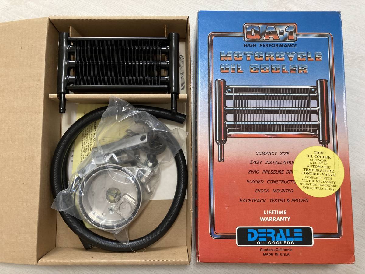 【未使用】当時物 CB650 CB750K CB750F CB400F CB系用 デラーレ オイルクーラー 新品 (検 BEET ...
