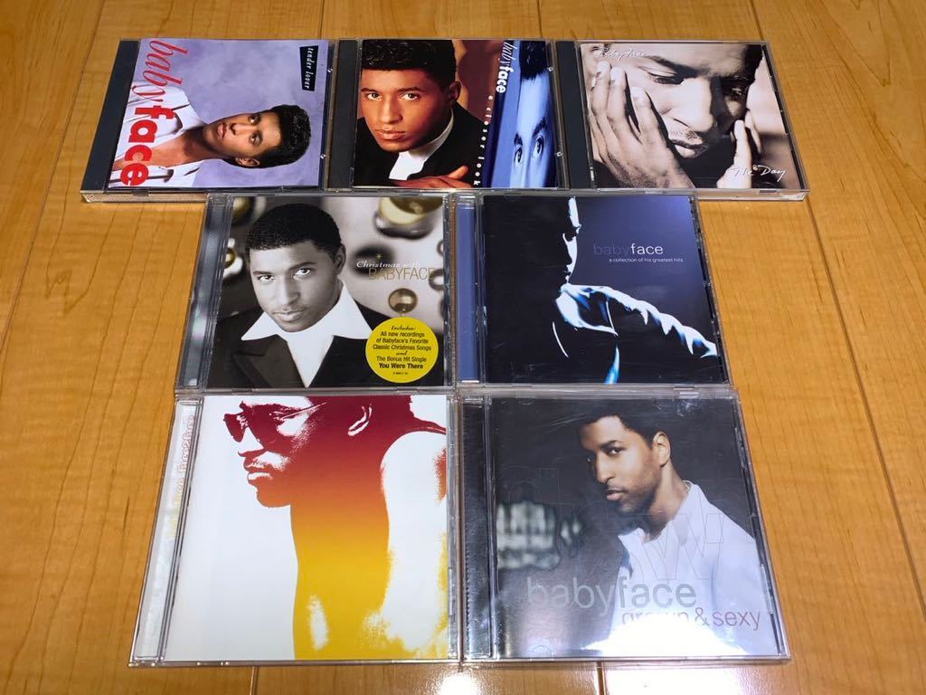 【やや傷や汚れあり】【即決送料込み】Babyface アルバム7枚セット / ベイビーフェイス / Tender Lover / A ...