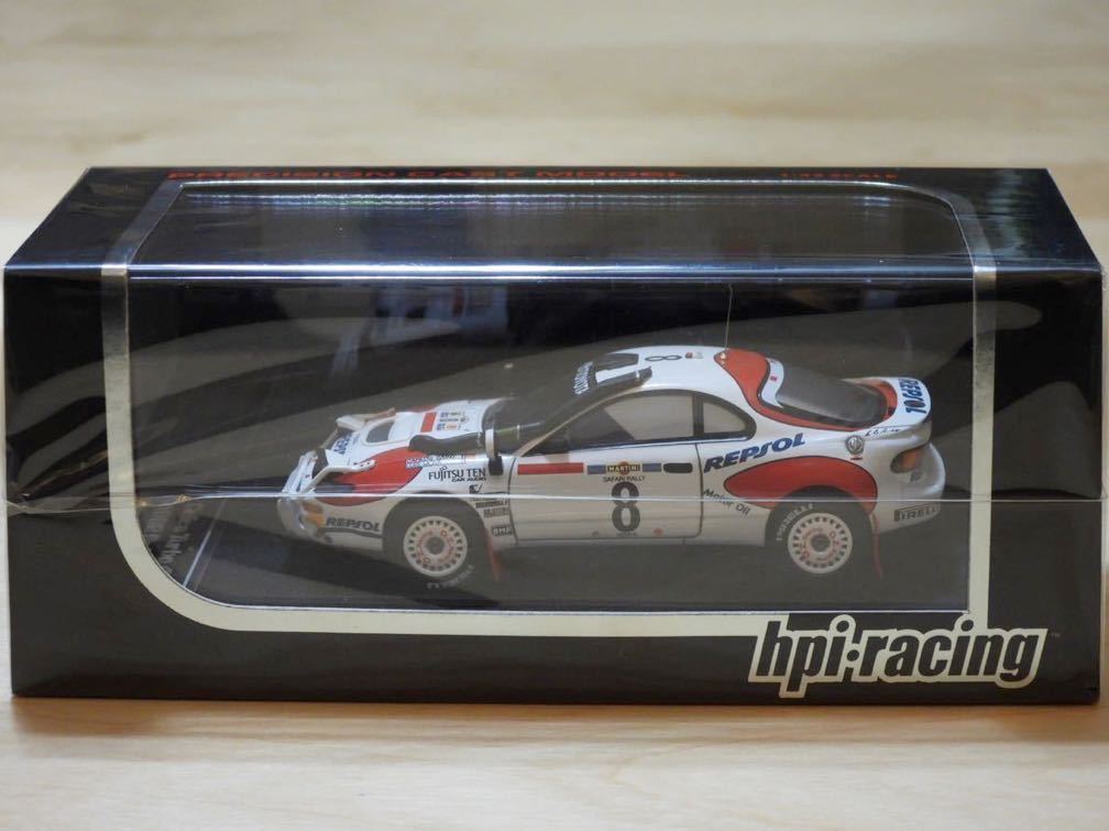 【未使用】【新品：未開封】hpi 1/43 トヨタ セリカ ターボ 4WD No.2 1992年 サファリ ラリー 優勝車 [ST185 ...