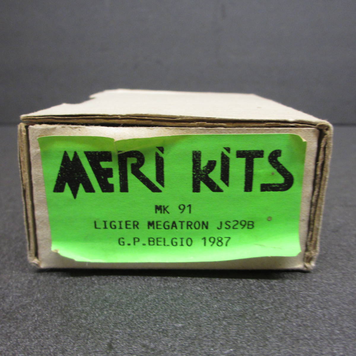 【全体的に状態が悪い】メリキット MERI KITS 金属製 1/43 LIGIER MEGATRON JS29B リジェ ジャンク品 パーツ ...