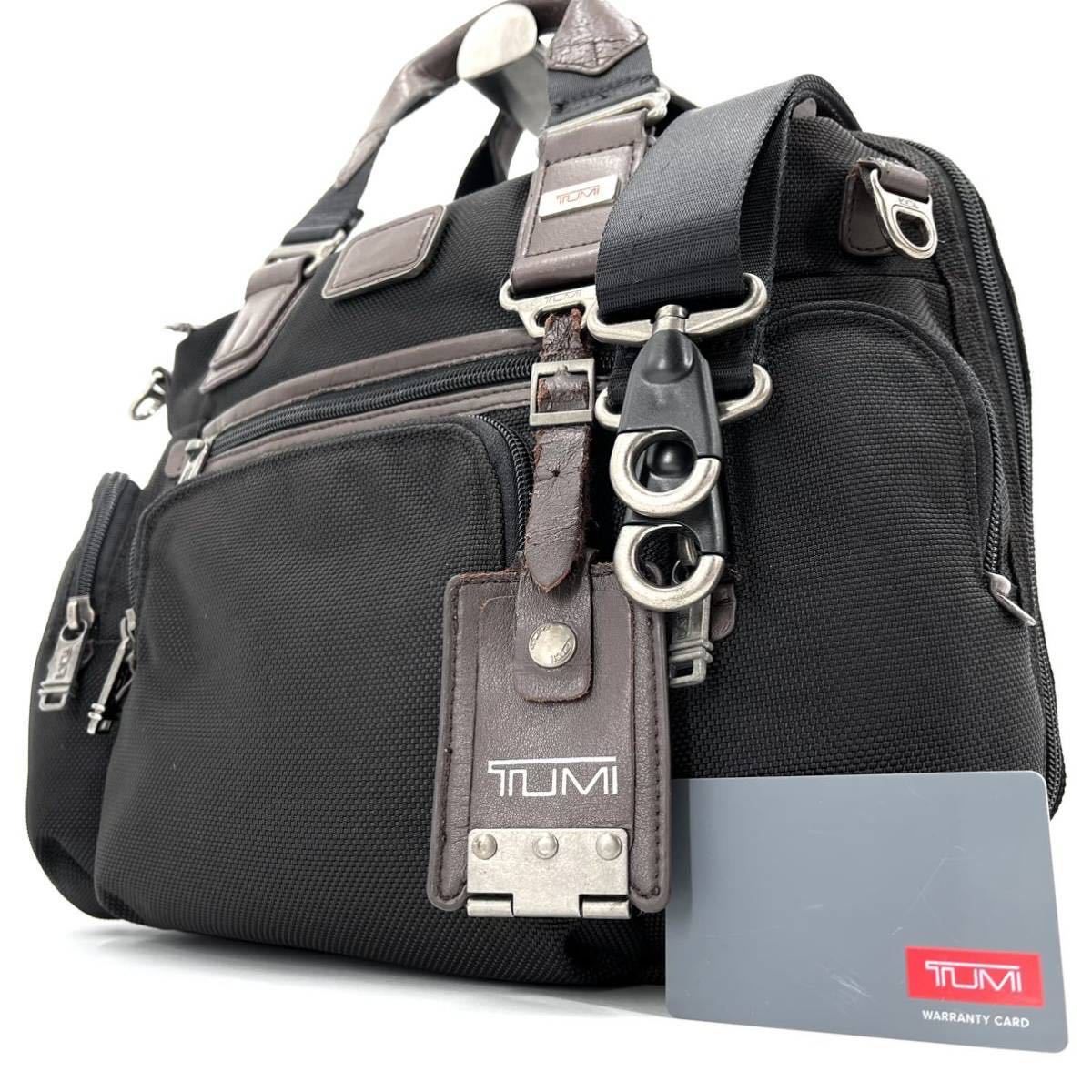 【やや傷や汚れあり】1円【正規品】TUMI トゥミ 2way ビジネスバッグ ブリーフケース メンズ バリスティックナイロン レザー 大容量 22619DH ショルダー 黒 茶の落札情報詳細 ...