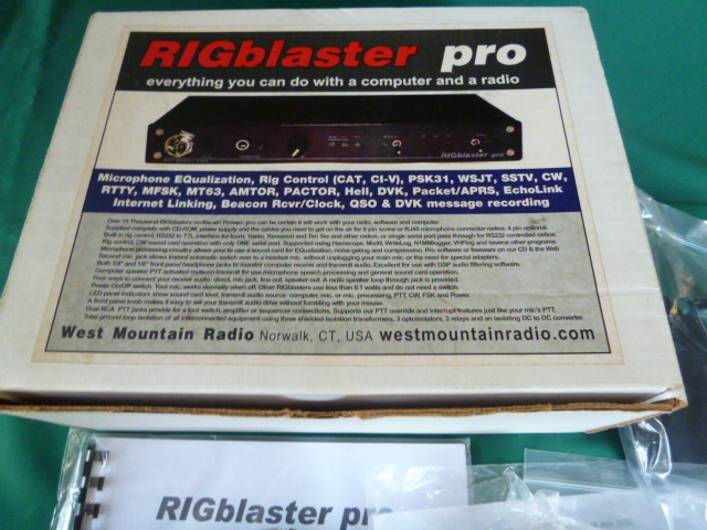 【目立った傷や汚れなし】★希少 米国West Mountain Radio社製 RIGblaster pro 中古品の落札情報詳細 - ヤフオク落札価格検索 オークフリー