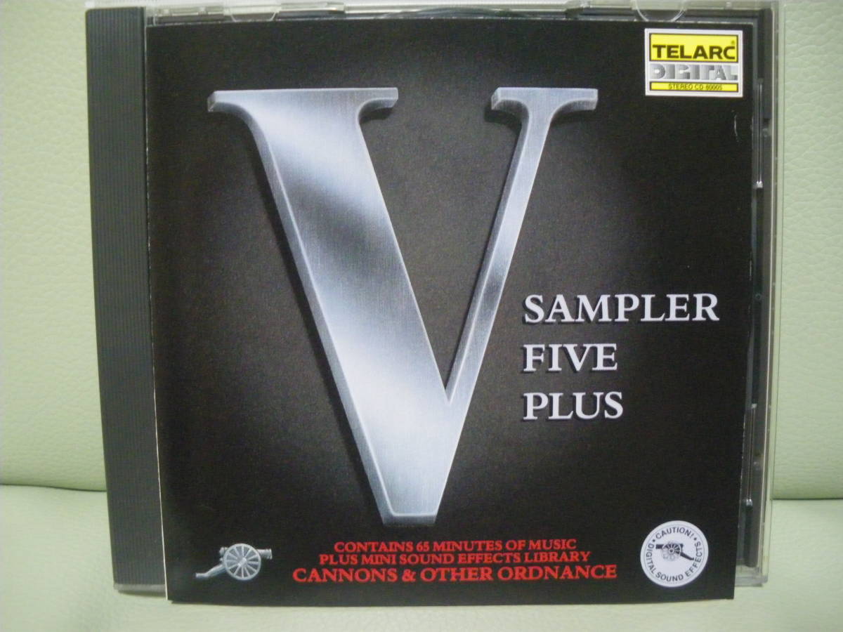 【やや傷や汚れあり】CD]TELARC SAMPLER FIVE テラーク サンプラー ファイヴ/これが驚異のテラークCD/VOL.5 オーディオチェック/CD-80005/高音質/1812年 ...