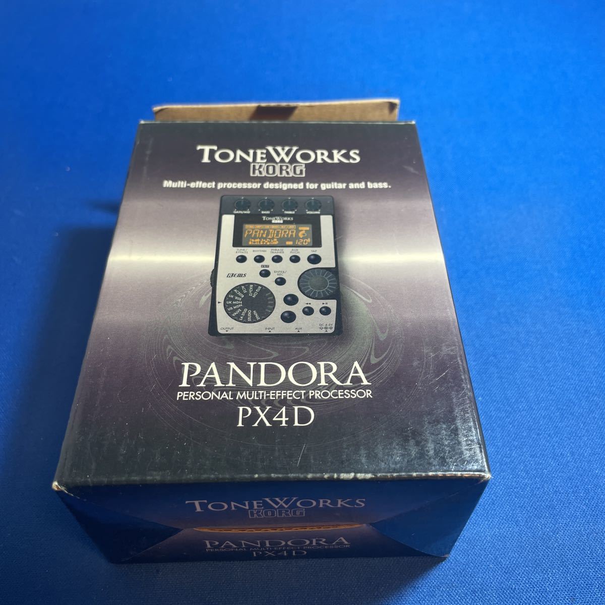 【全体的に状態が悪い】KORG PANDORA TONEWORKS PX4B ベース マルチエフェクター 【難あり】【1円〜】【ジャンク扱い ...