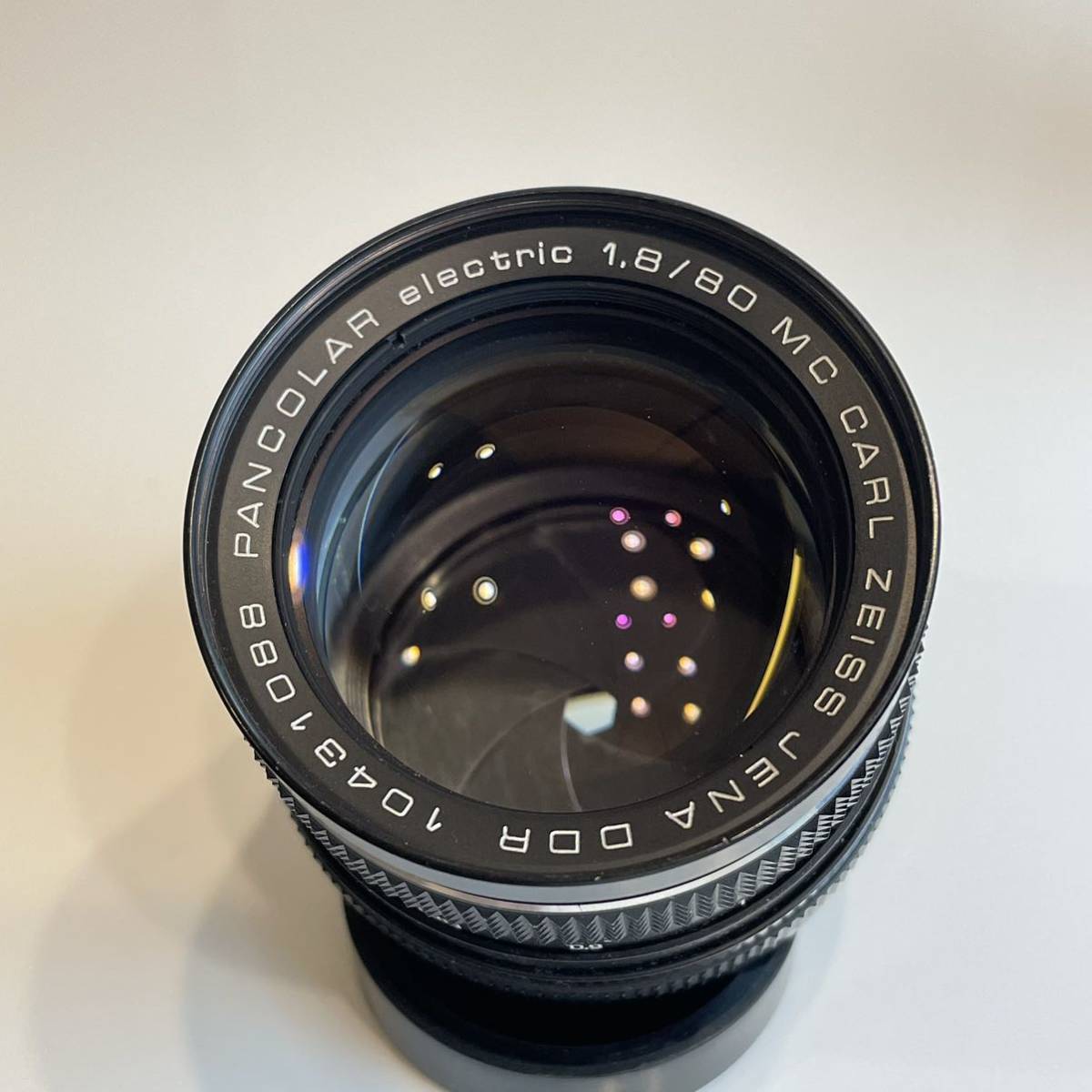 【傷や汚れあり】【並品】CARL ZEISS JENA DDR PANCOLAR electric 80mm f1.8 MC パンカラー ...