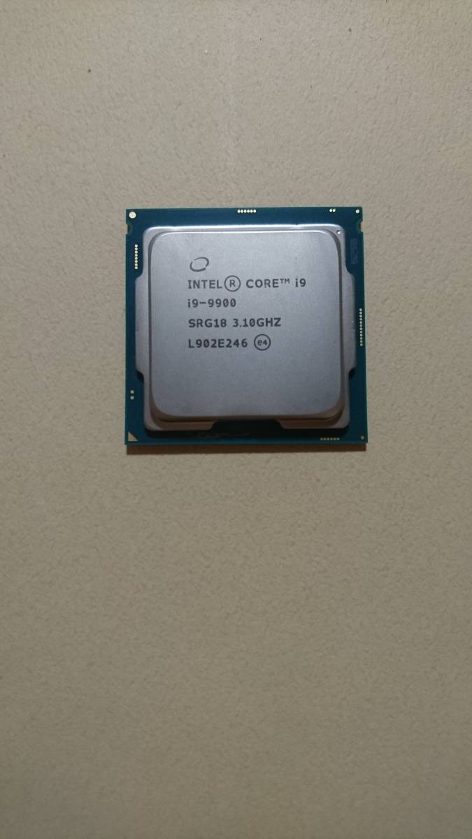 【傷や汚れあり】intel Core i9-9900 第9世代 3.10GHzインテル デスクトップPC用CPU PCパーツ 1円スタート 中古【janck品】の落札情報詳細 - ヤフオク落札 ...