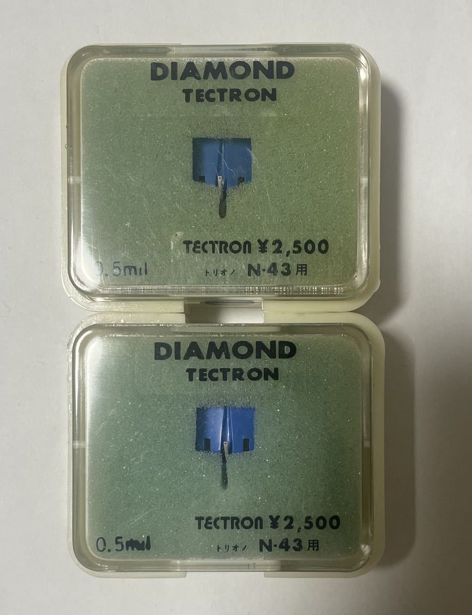 【未使用】レコード針 DIAMOND TECTRON トリオ用 2個セットの落札情報詳細 - ヤフオク落札価格検索 オークフリー