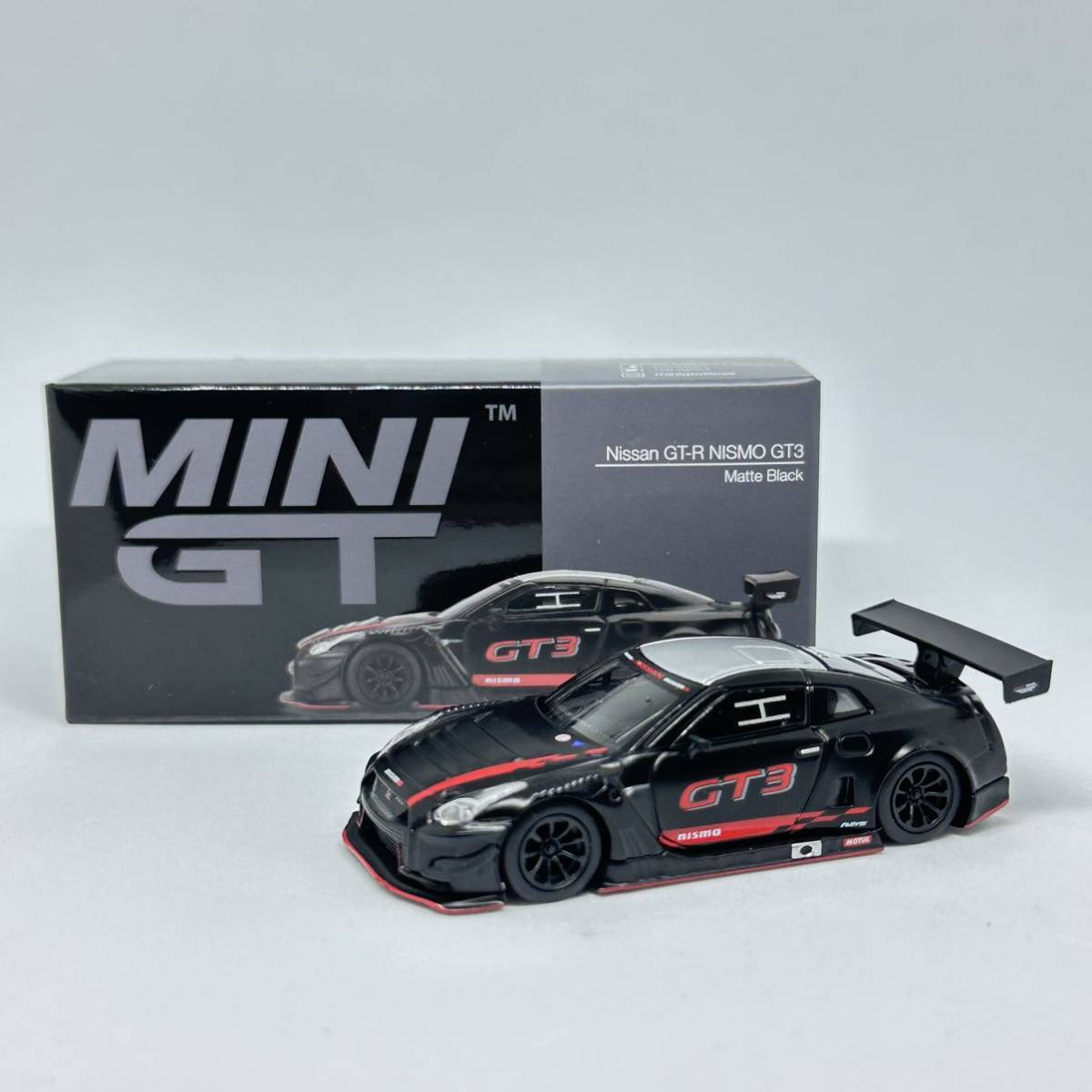 【未使用に近い】【1円スタート】MINI GT 1/64 Nissan GT-R NISMO GT3 Matte Black Shizuoka Hobby Show Exclusive(静岡 ...