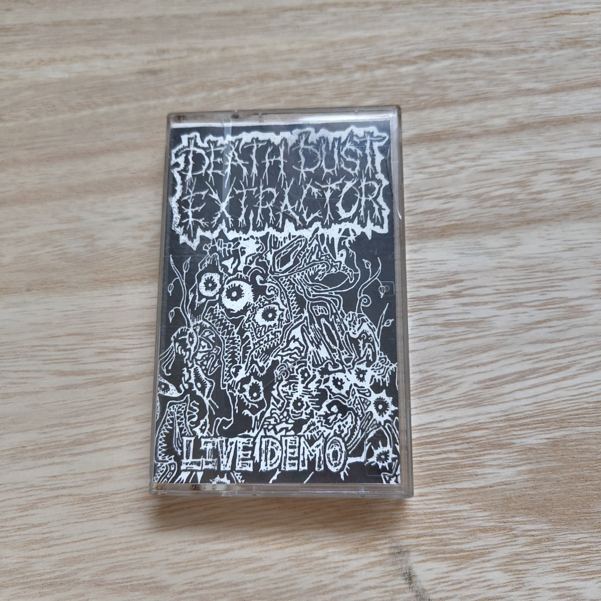 【やや傷や汚れあり】DEATH DUST EXTRACTOR / LIVE DEMO カセットテープ : punk hardcore ...