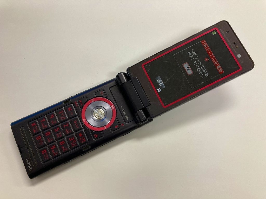 【中古】AD075 docomo FOMA N906i ブラックの落札情報詳細 - ヤフオク落札価格検索 オークフリー