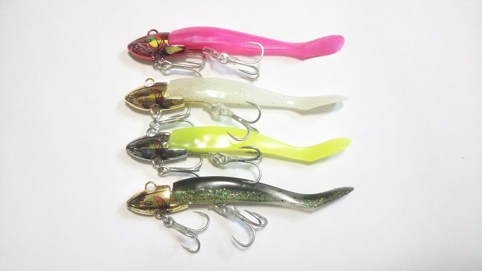 【未使用】コアマン VJ風 バイブレーションジグヘッド 27g 4色セット シーバス ヒラスズキ ヒラメ 真鯛 マダイ タチウオ 青物 ブリ ワラサ ヒラマサの落札情報詳細 - ヤフオク落札 ...