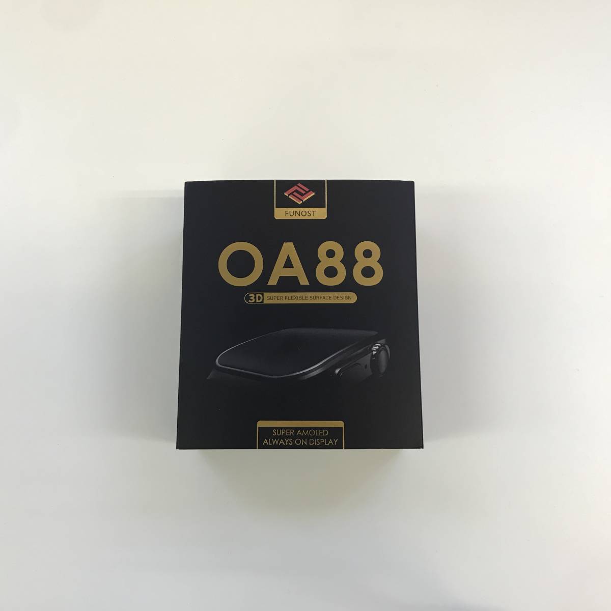 【目立った傷や汚れなし】【1円オークション】 fafi スマートウォッチ OA88 1.96インチAMOLED 3Dディスプレイ ...