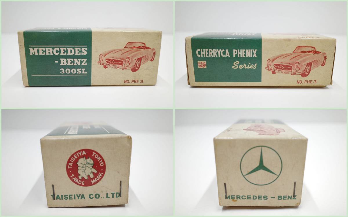 【やや傷や汚れあり】Mu21A 現状品 No. PHE-3 大盛屋 メルセデスベンツ 300SL チェリカフェニックス Taiseiya CHERRYCA PHENIX Mercedes ...