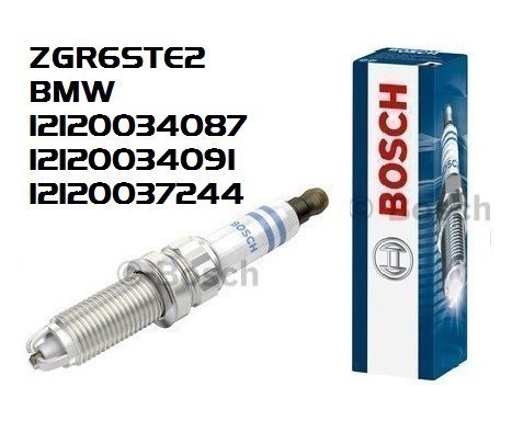 【未使用】一台分(4本) BMW 1シリーズ E87 120i LBA-UD20／N43B20A BOSCH スパークプラグ ZGR6STE2 ...