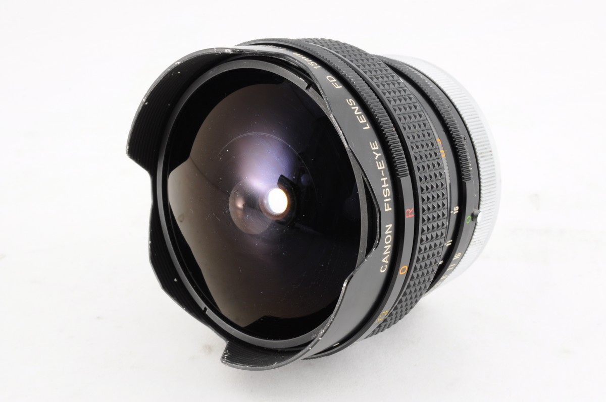 【やや傷や汚れあり】Canon キャノン FISH-EYE LENS FD 15mm F2.8 S.S.C. フィッシュアイ 魚眼 レンズ 単 ...