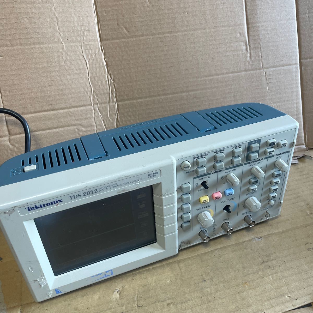 【傷や汚れあり】(A-16) Tektronix テクトロニクス TDS2012 100MHz デジタル ストレージ オシロスコープの落札情報詳細 - Yahoo!オークション落札価格検索 ...