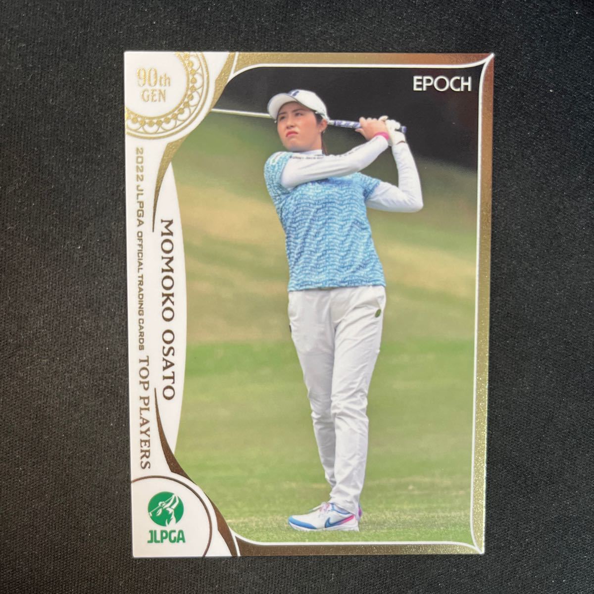 【目立った傷や汚れなし】2022 EPOCH エポック JLPGA 女子プロゴルフ TOP PLAYERS 大里桃子の落札情報詳細 - ヤフオク落札価格検索 オークフリー