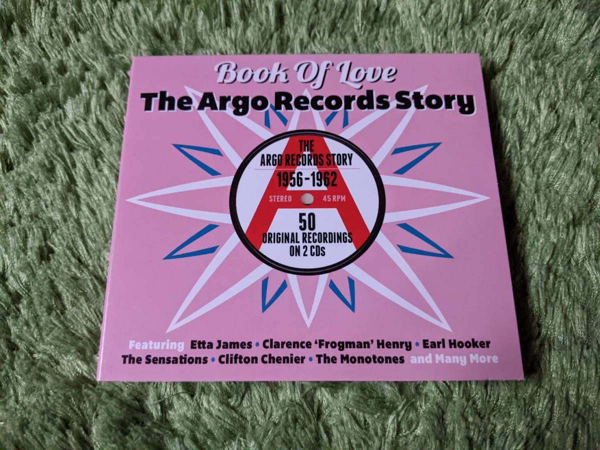 【目立った傷や汚れなし】【即決】VA/BOOK OF LOVE - The Argo Records Story 2CD One Day Records R&RロカビリーR&Bドゥーワップ ...