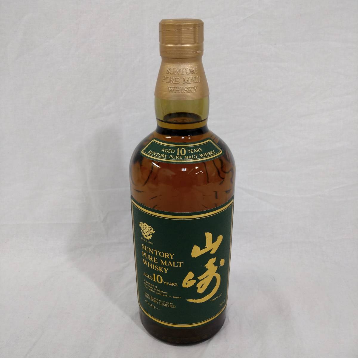【やや傷や汚れあり】【SUNTORY】サントリー 山崎 10年 グリーンラベル 700ml 40% ピュアモルト ウイスキー YAMAZAKI PURE MALT【洋酒 お酒 高級 ブランド ...