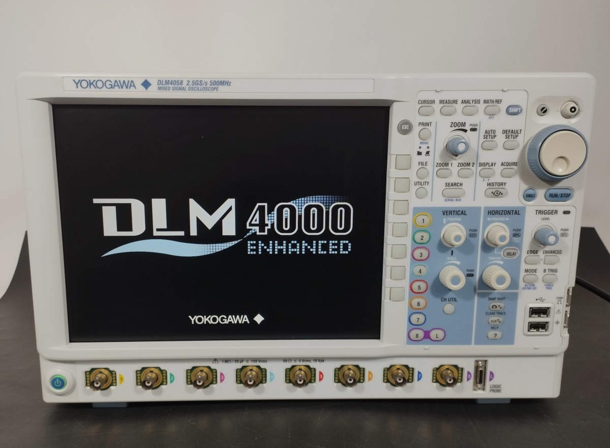 【目立った傷や汚れなし】【校正済み・標準付属品付き】DLM4058 デジタルオシロスコープ 2.5GS/s 500MHz YOKOGAWA / 横河の落札情報詳細 - Yahoo!オークション ...