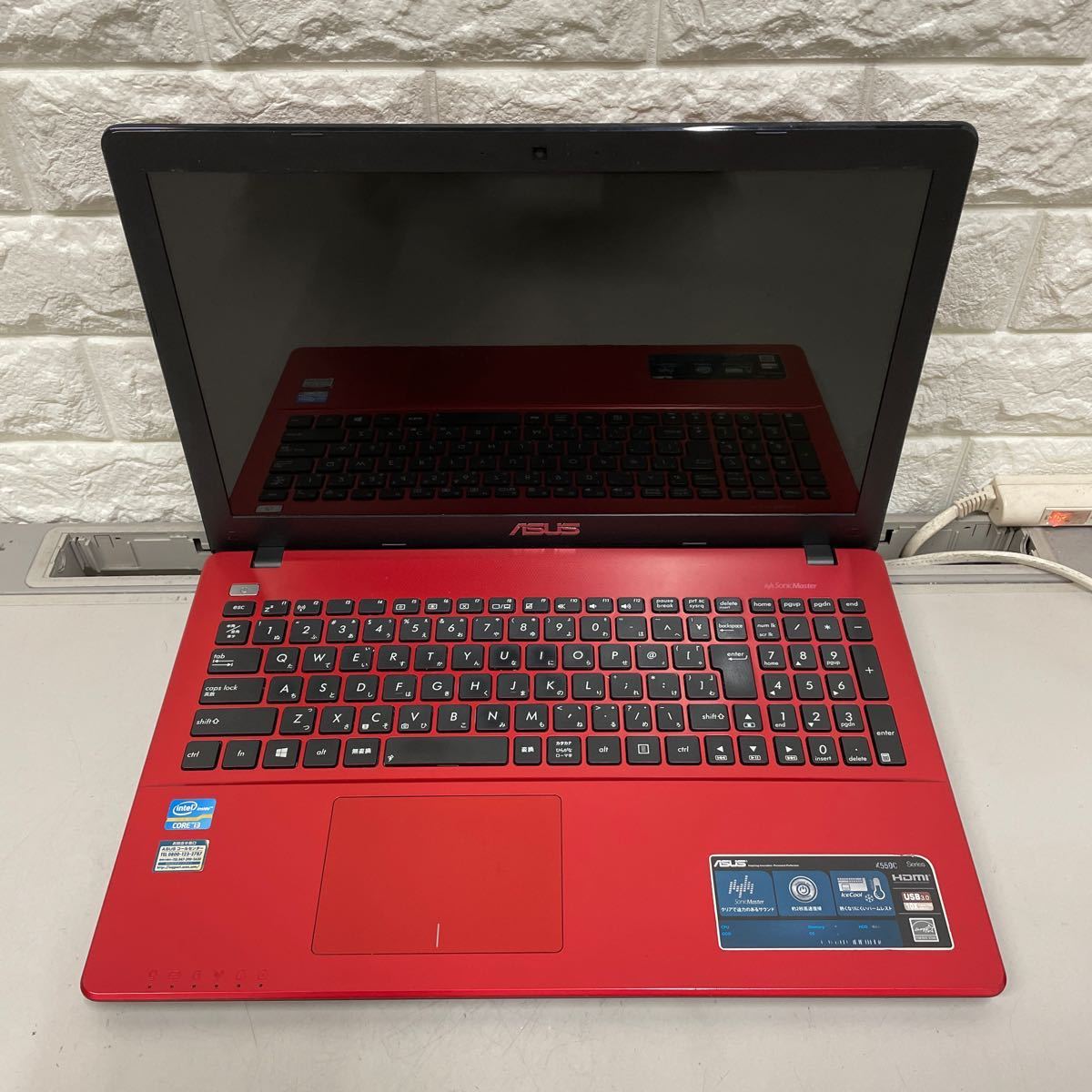 【傷や汚れあり】ラ11 ASUS K550C Core i3 3217U メモリ4GBの落札情報詳細 - ヤフオク落札価格検索 オークフリー