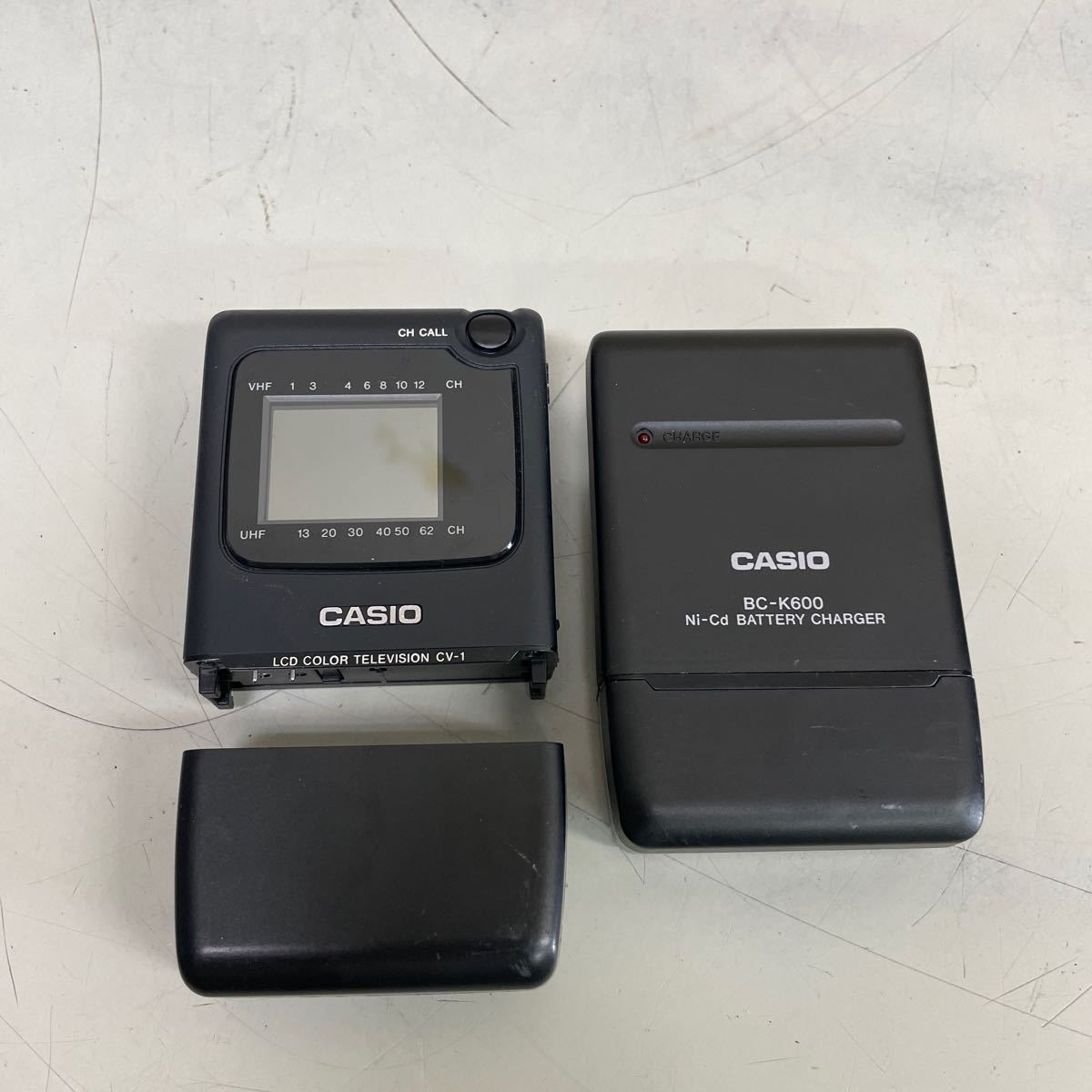 【傷や汚れあり】N747/CASIO CV-1 社会の窓 1.4型 超小型液晶カラーテレビ 1992年製 ジャンク品の落札情報詳細 ...