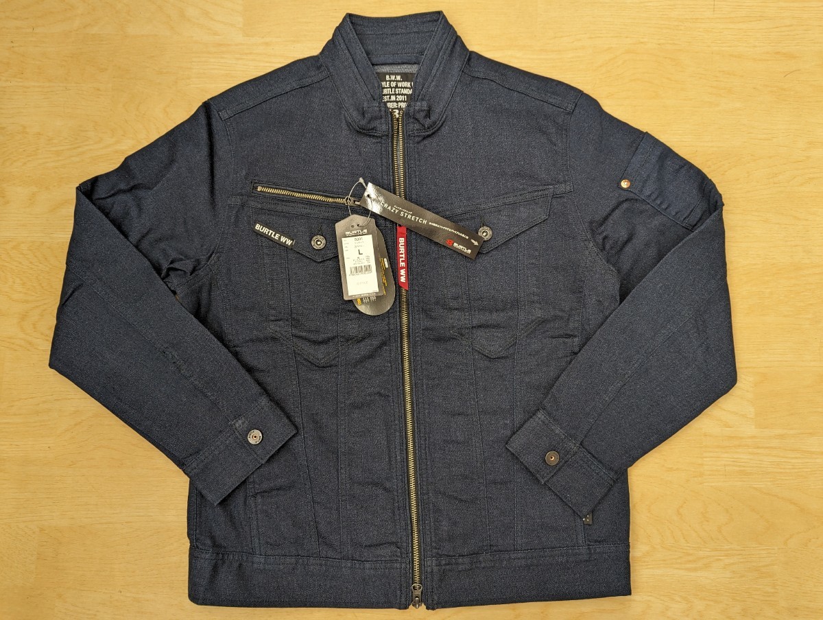 【未使用】BURTLE バートル 5001-3-L ジャケット 3/ネイビー L メンズ アウター 上着 デニム 作業服 作業着 アウトドア キャンプ 釣りの落札情報詳細 - Yahoo ...