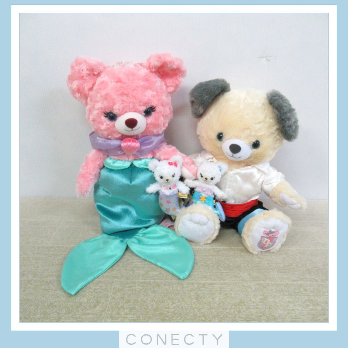 【やや傷や汚れあり】ディズニー ユニベアシティ ぬいぐるみ キーチェーンストラップ リトルマーメイド ハウフゥローズ エルシュカ タグ付き【D1【S3の落札情報詳細 - Yahoo ...