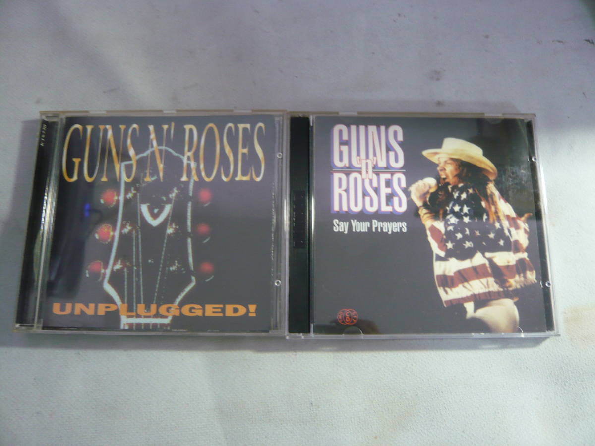 【やや傷や汚れあり】CD2個セット《Guns N' Roses Unplugged!/SAY YOUR PRAYERS》中古の落札情報詳細 ...