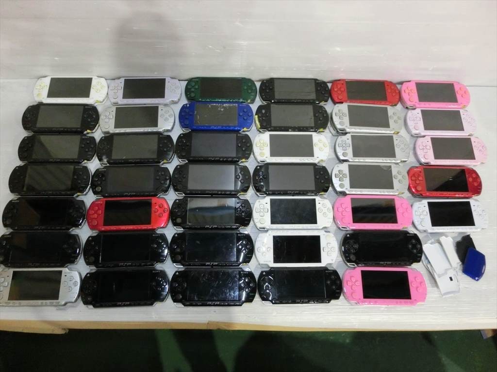 【全体的に状態が悪い】T【D3-66】【80サイズ】 SONY ソニー/PSP-3000 他 本体 40台セット/ゲーム機/※動作未確認・傷・汚れ・破損有の落札情報詳細 - ヤフオク落札価格 ...