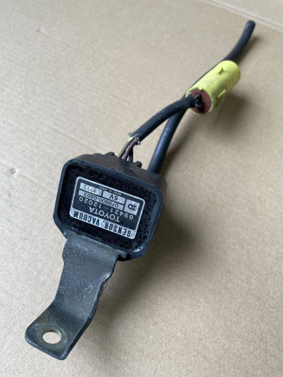 【目立った傷や汚れなし】AE86 バキュームセンサー トレノ レビン トヨタ 純正 89421-12020 電装品 4A-G GT-APEX ...