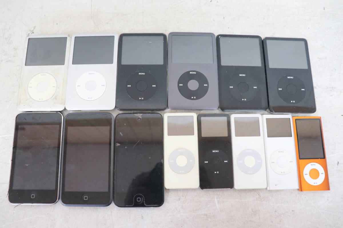 【やや傷や汚れあり】Y06/485 Apple ipod Classic touch nano 等 デジタルオーディオプレーヤー A1238 ...