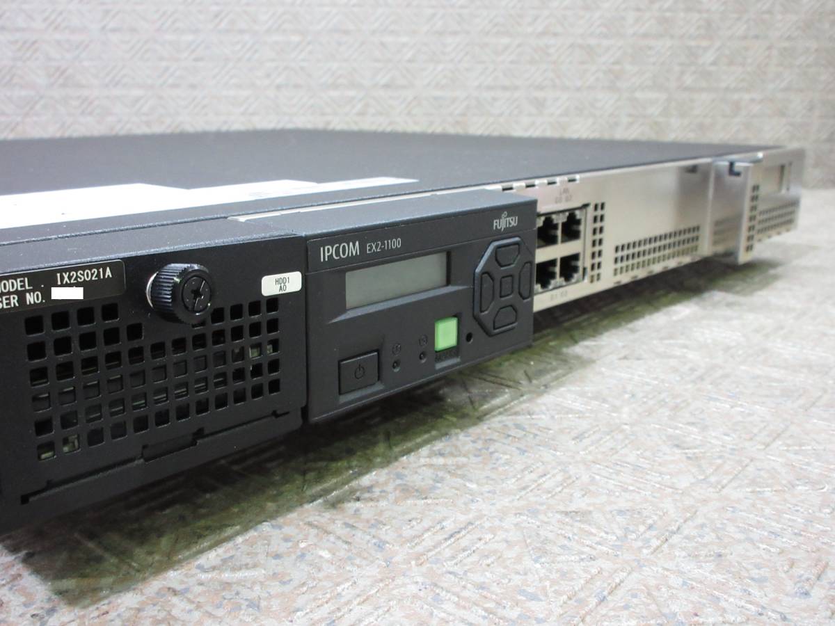 【傷や汚れあり】富士通 / FUJITSU Network IPCOM EX2-1100 (Model IX2S021A) / 初期化済み ...