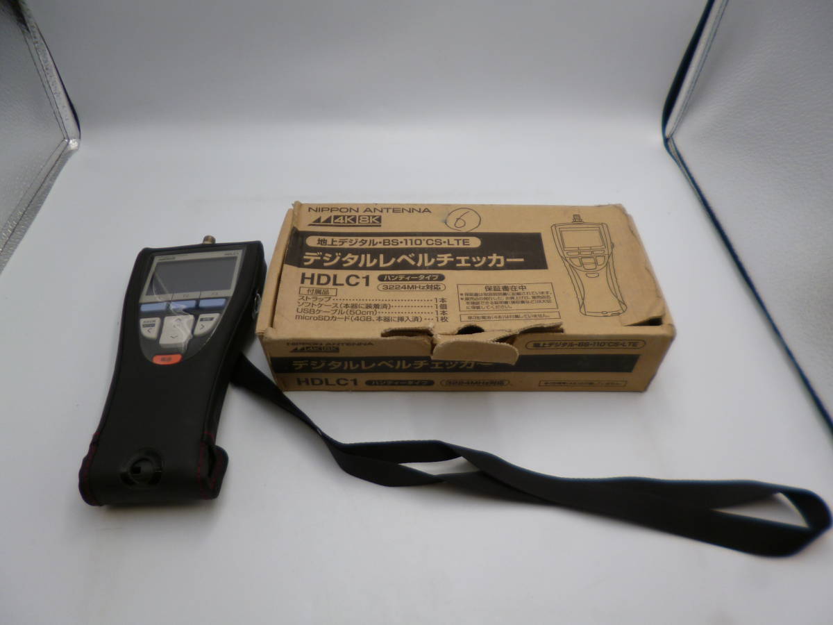 【目立った傷や汚れなし】送料無料 日本アンテナ デジタルレベルチェッカー 地デジ BS CS LTE 対応 4K 8K 対応 HDLC1の落札情報詳細 - Yahoo!オークション落札価格検索 ...