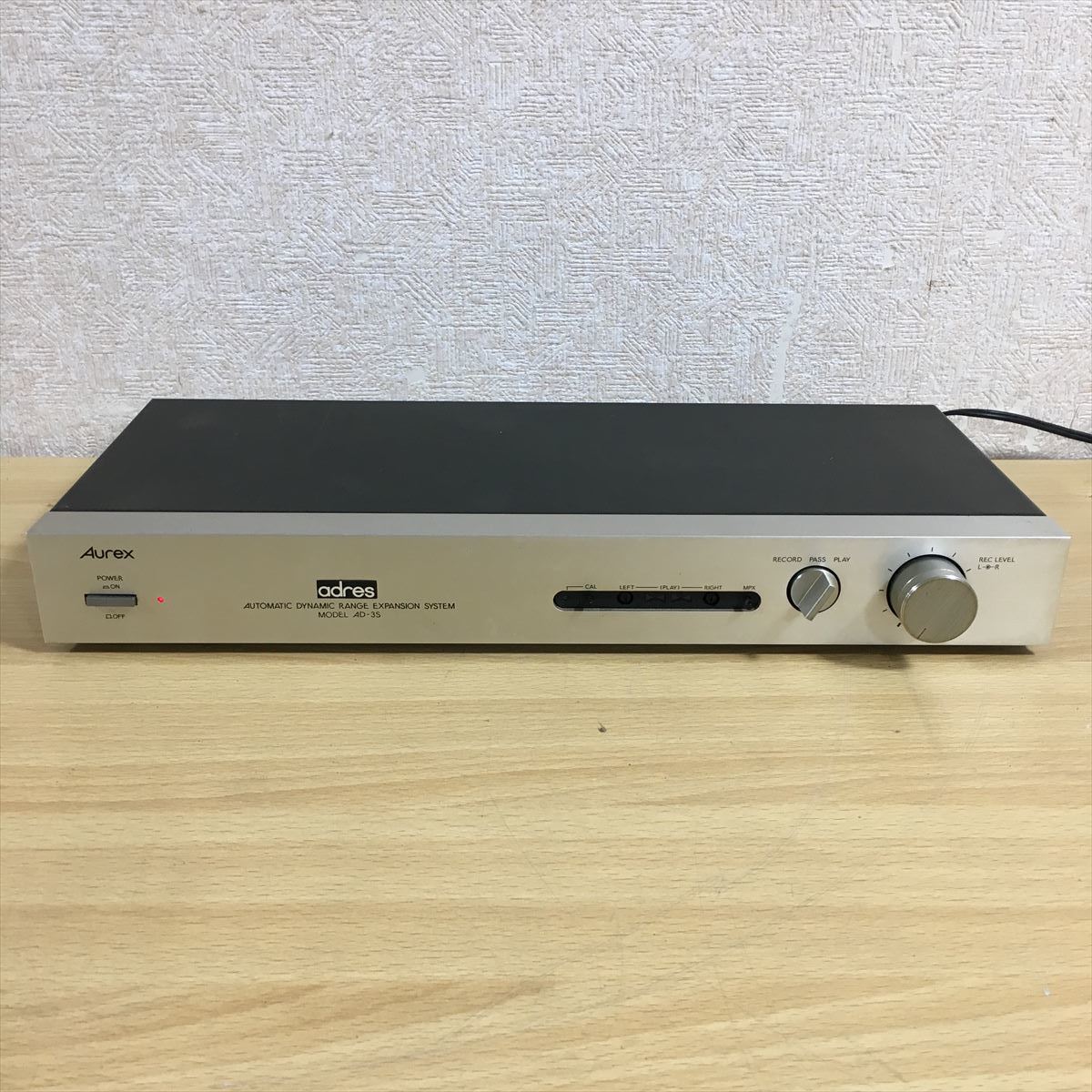 【傷や汚れあり】AUREX オーレックス ADRES UNIT アドレスユニット AD-3S AUTOMATIC DYNAMIC RANGE EXPANSION SYSTEM ノイズ ...