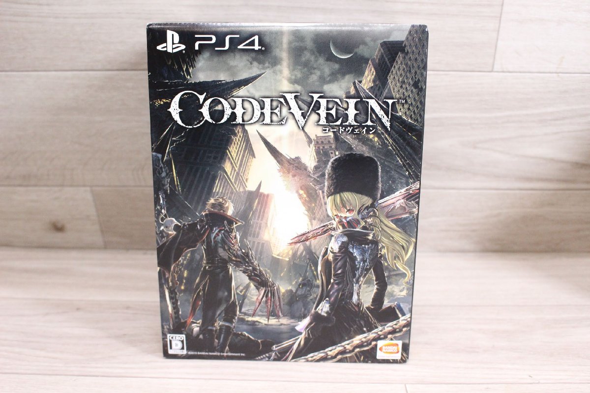 【目立った傷や汚れなし】Sony ソニー PS4ソフト CODE VEIN ブラッドサーストエディション（限定版） G1857の落札情報詳細 - Yahoo!オークション落札価格検索 オークフリー