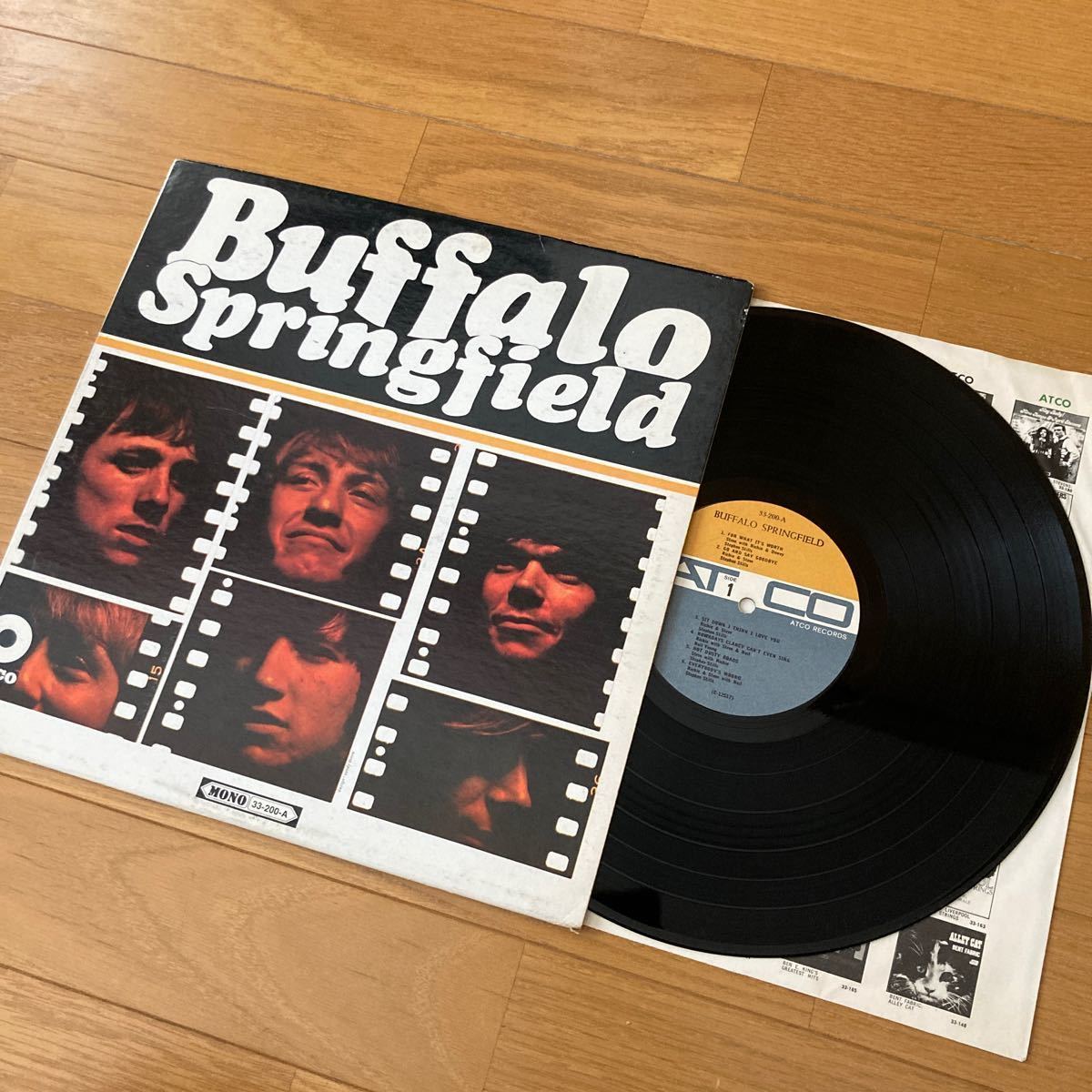 【やや傷や汚れあり】Buffalo Springfield 米国オリジナルモノラル盤 MONO バッファロースプリングフィールド ニールヤング ...