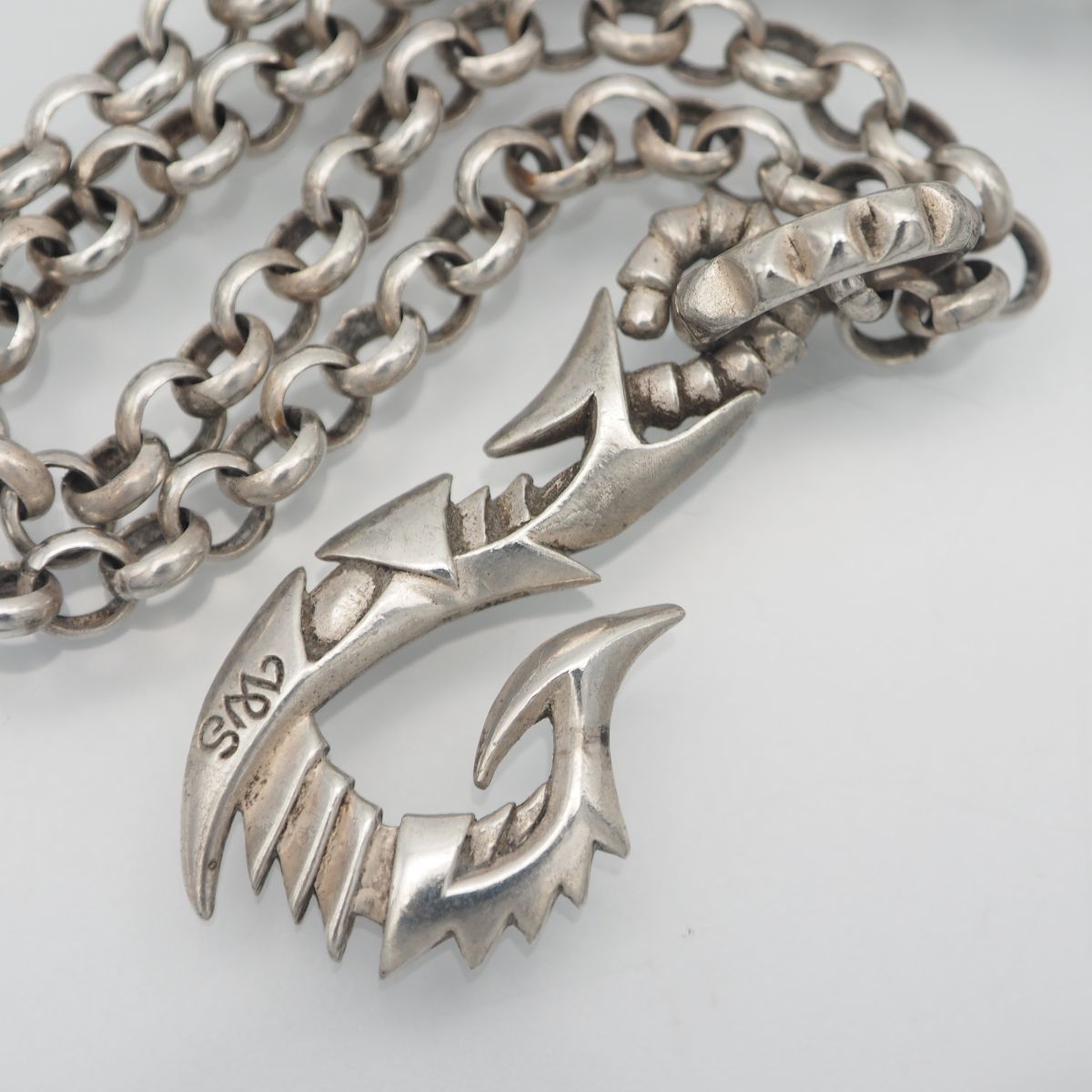 【やや傷や汚れあり】L290 ヴィンテージ 925 WS刻印 ペンダント ネックレス デザイン シルバーの落札情報詳細 - Yahoo!オークション落札価格検索 オークフリー