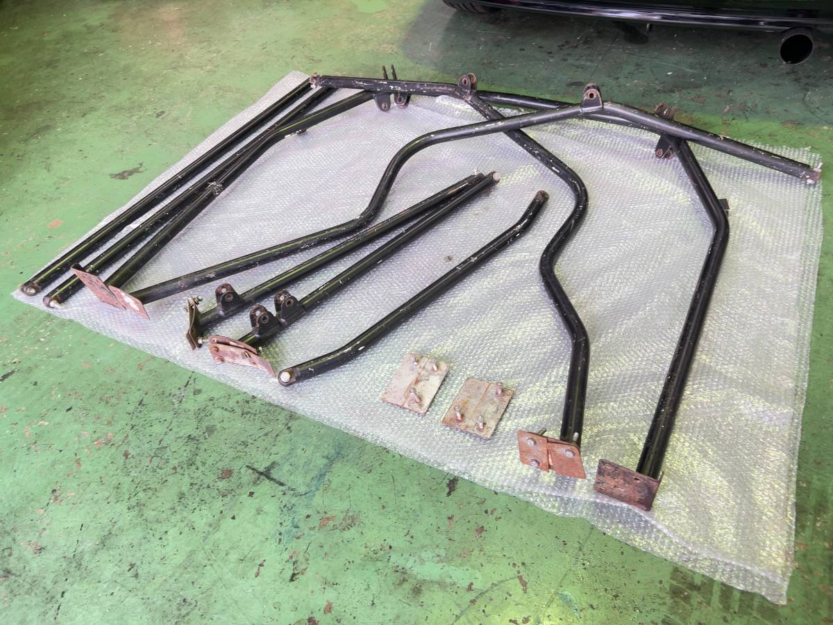 【傷や汚れあり】deepsracing★引取限定 発送不可eg6シビックsirウィンスポーツ8点式ロールバー Winsports★検 Eg3