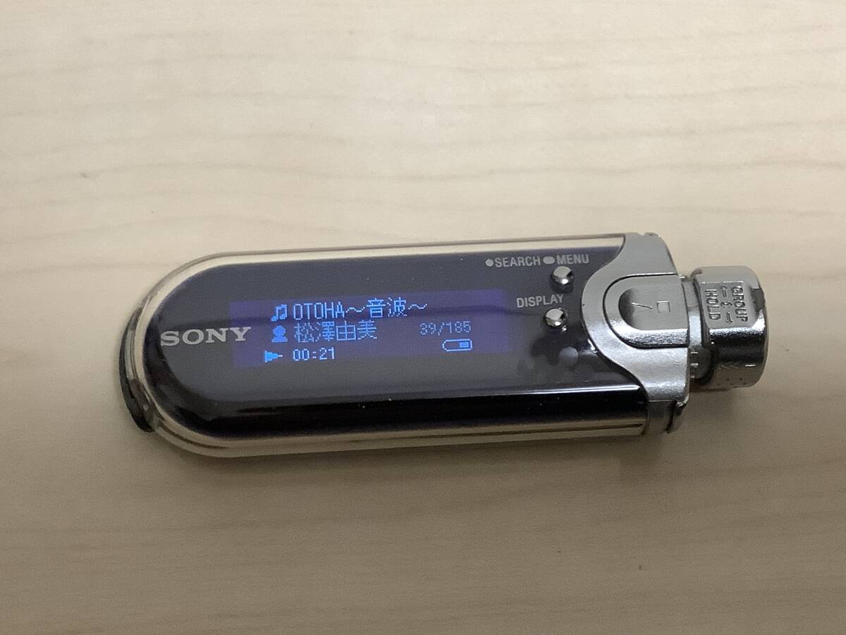【目立った傷や汚れなし】送料230円 ソニー ウォークマン SONY NW-E405 WALKMAN デジタルオーディオプレーヤー 付属コード ...