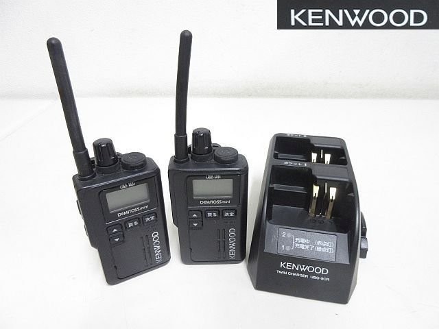 【全体的に状態が悪い】S2940S KENWOOD/ケンウッド トランシーバーUBZ-M31本体のみ＋ツイン充電台UBC-9CR(アダプター無し) 動作未確認 ジャンク品の落札情報詳細 ...