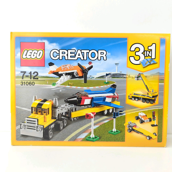 【未使用に近い】LEGO レゴ 31060 クリエイター エアショーセット Creator おもちゃ 玩具 ブロック 男の子 女の子 飛行機 ...