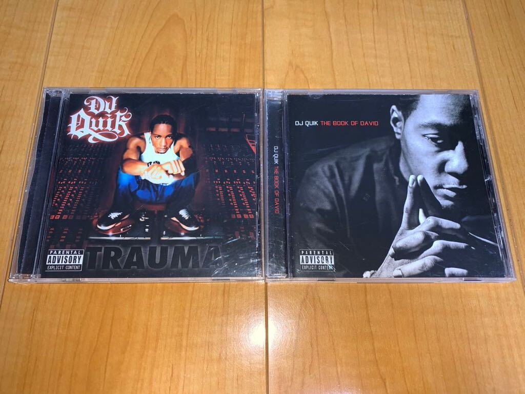 【目立った傷や汚れなし】【輸入盤CD】DJ Quik アルバム2枚セット / DJ クイック / Trauma / The Book Of ...