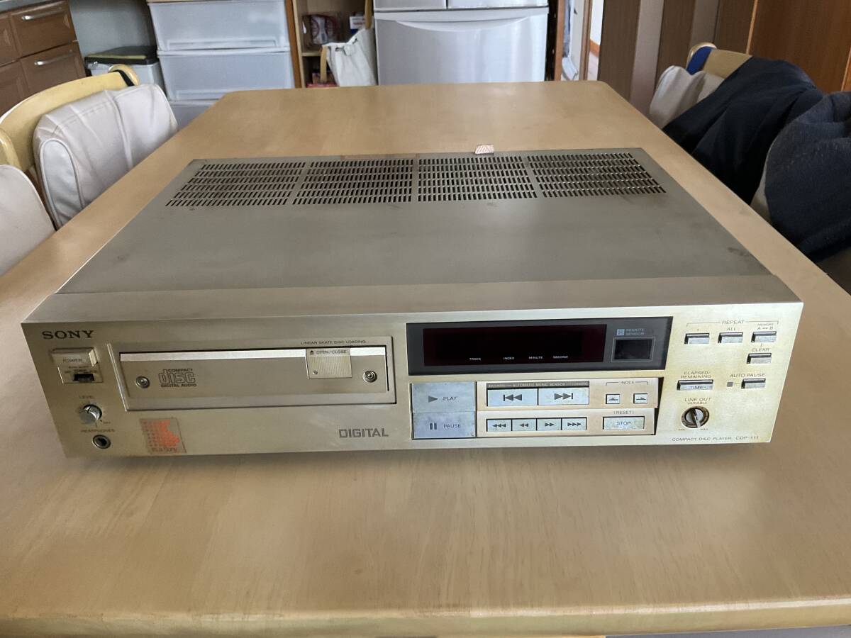 【傷や汚れあり】SONY CDP-111 ジャンク品の落札情報詳細 - Yahoo!オークション落札価格検索 オークフリー