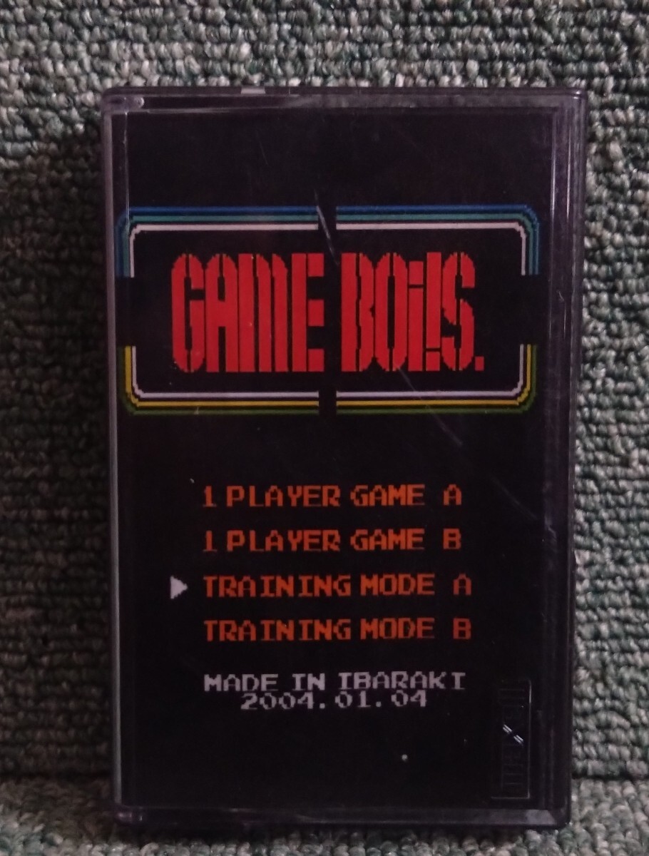 【やや傷や汚れあり】GAME BOi!S ゲームボーイズ 2曲入り デモテープ カセットテープ 茨城 HARDCORE PUNK ハードコア ...